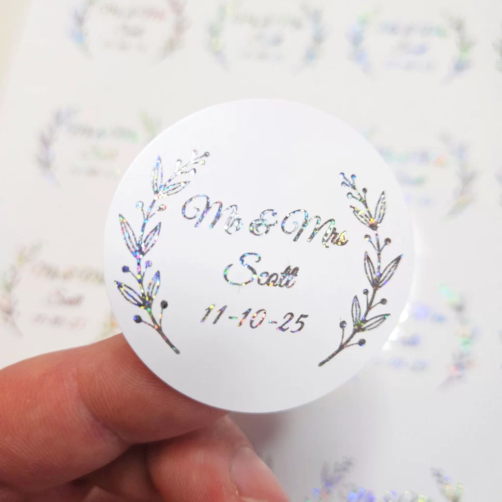 Wedding Stickers (A4 Sheets) | Ethereal Printing (UK)